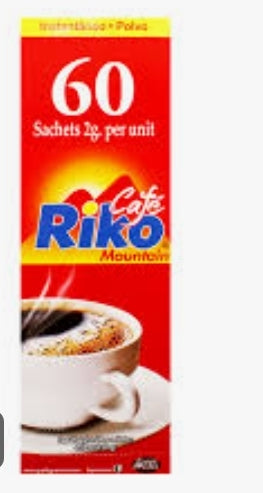 CAFE INSTANTANEO RIKO 60 SOBRES – Mis Raices Productos Latinos